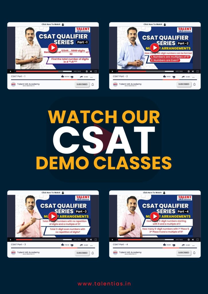 CSAT Planner 2023-24 - Talent Academy & Publications